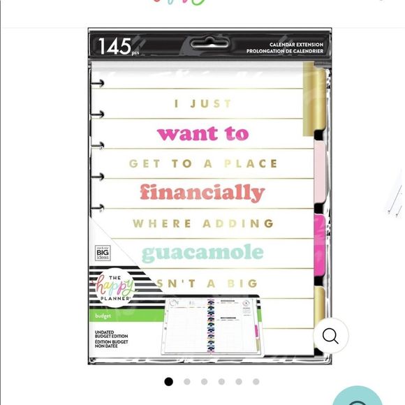 The Happy Planner | Office | Nwt The Happy Planner Budget Classic ...